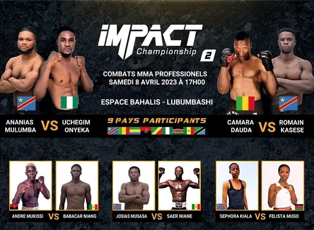 Deuxième édition du tournoi de MMA en RDC : Les meilleurs combattants ...