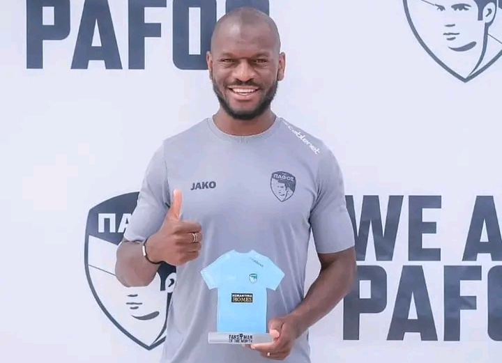 Consécration pour Jordan Ikoko : élu joueur du mois à Pafos FC une fois ...